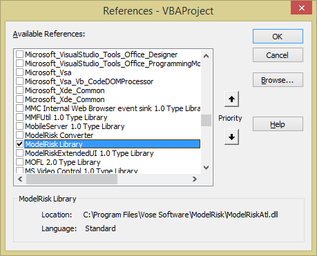 Custom applications and macros | Vose Software