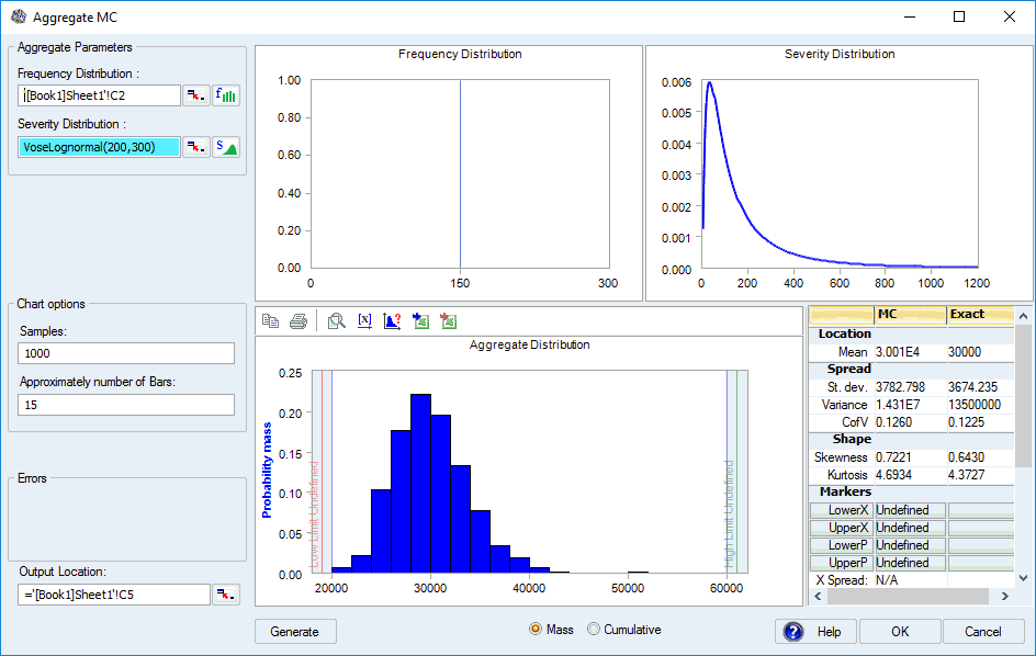 Modeling with ModelRisk objects | Vose Software