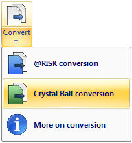 Crystal Ball model converter | Vose Software